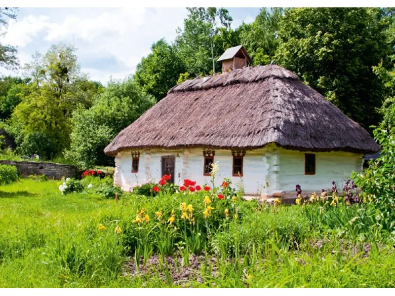 Ukrainian style in architecture, interiors and landscape